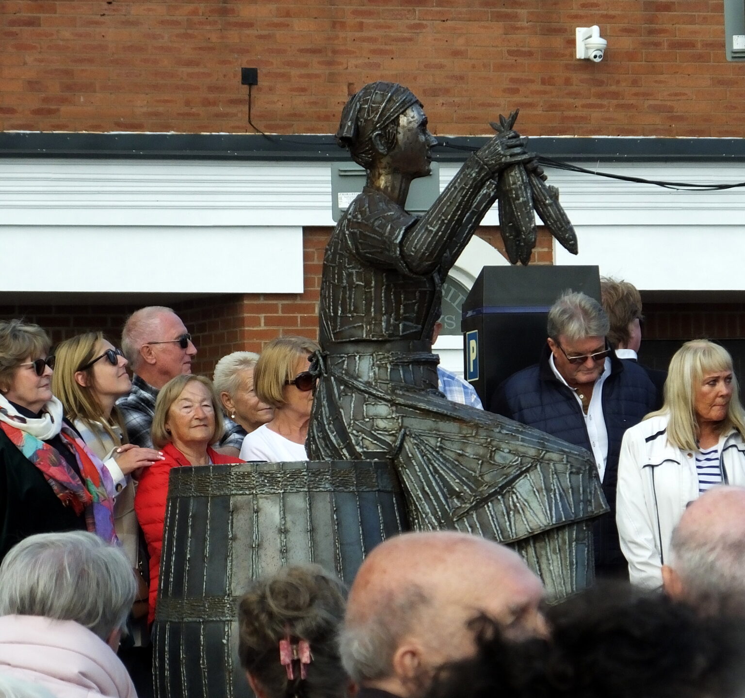 The Herring Girl Statue Unveiled - Remembering the Past